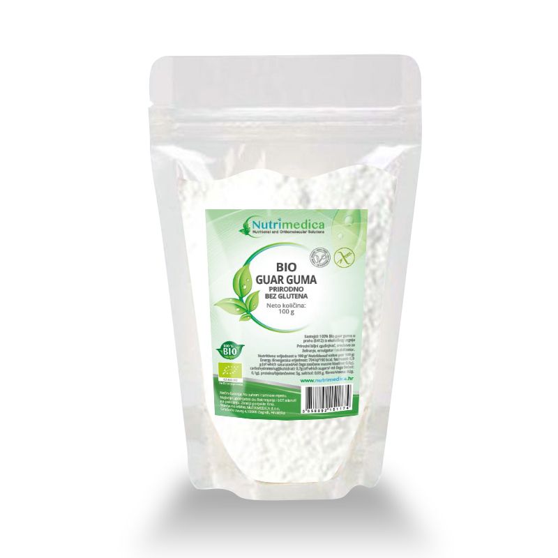 Guar guma (guar gumm) eko, bez glutena - gdje kupiti, cijena