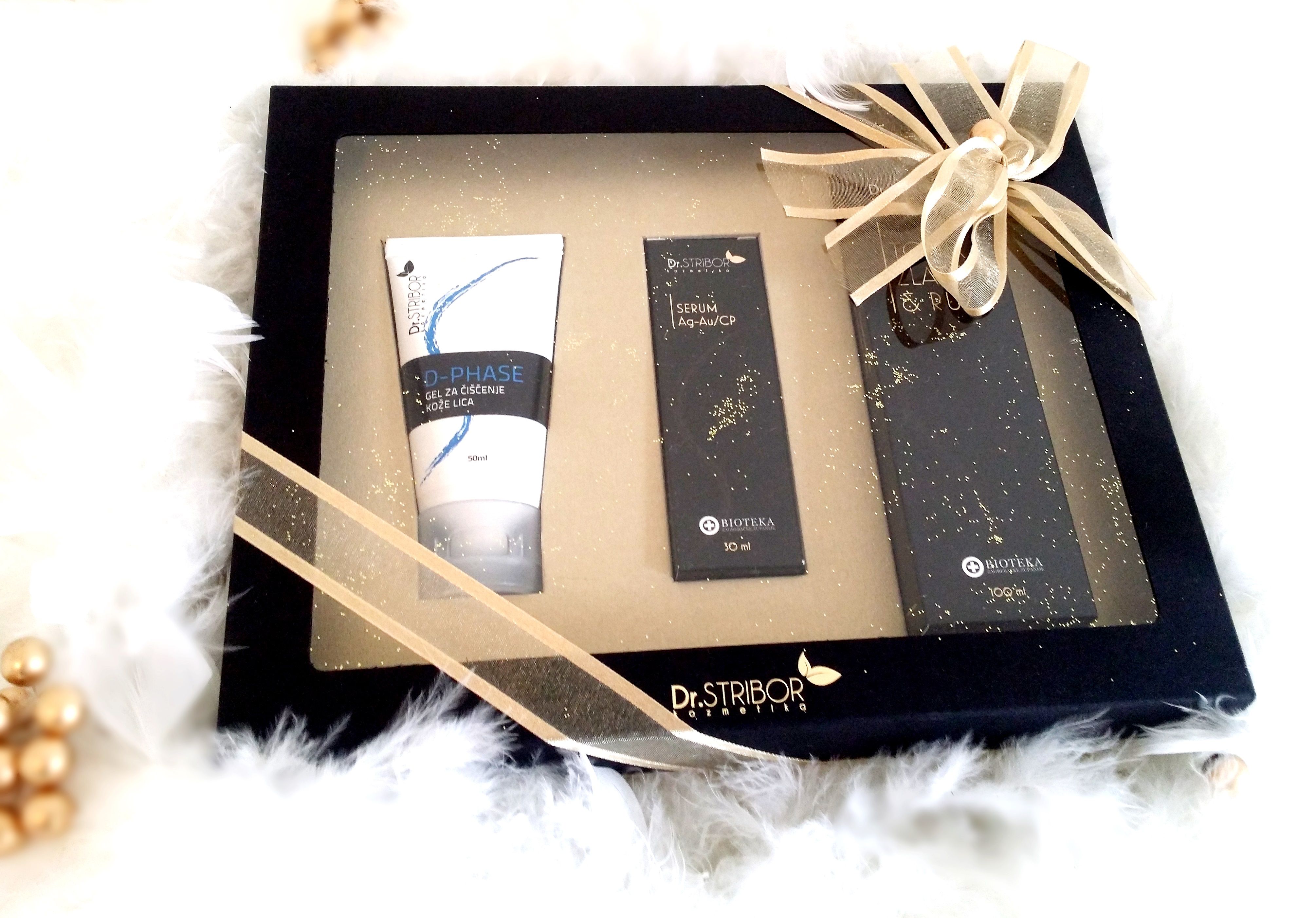 Dr. Stribor Božićni poklon paket (d-phase gel + serum ag-au/cp + tonik ...