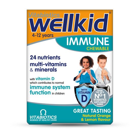 Wellkid Immune multivitaminske tablete za jačanje imuniteta za djecu ...